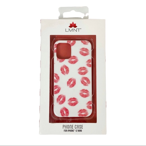 LMNT | Accessories | Lmnt Iphone 2 Mini Case Kiss Lips Print | Poshmark